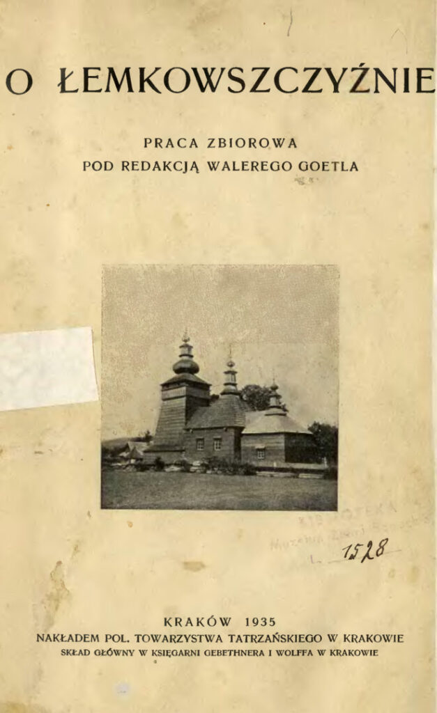 On the Lemko Region - The Society for Rusyn Evolution